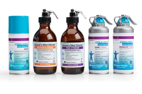 Gebauer's Ethyl Chloride Spray | Instant Topical Anesthetic Spray