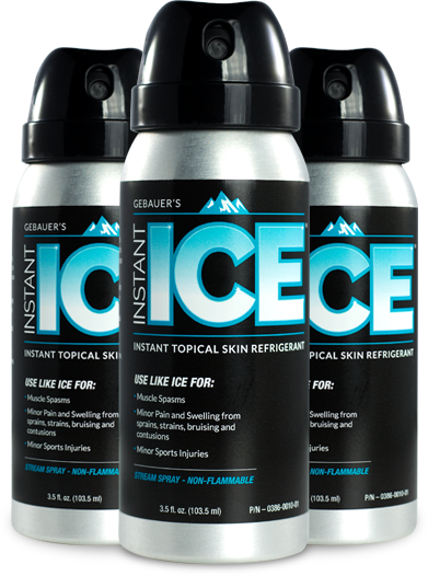 Gebauer's Instant Ice: Cold Spray for Minor Sports Injuries & Pains