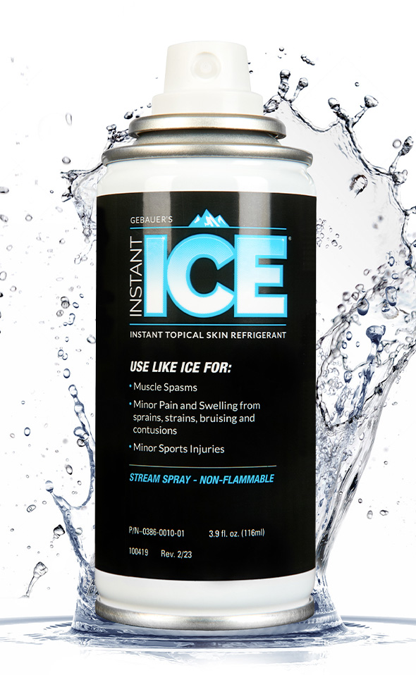 Why Instant Ice Spray for Muscle Spasms & Minor Sports Injuries